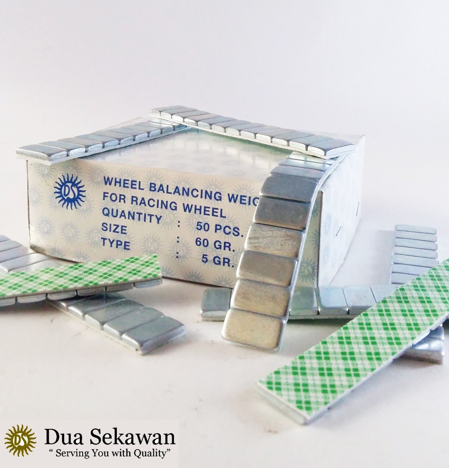 Dua Sekawan: Besi Balancing Mobil Jenis Tempel