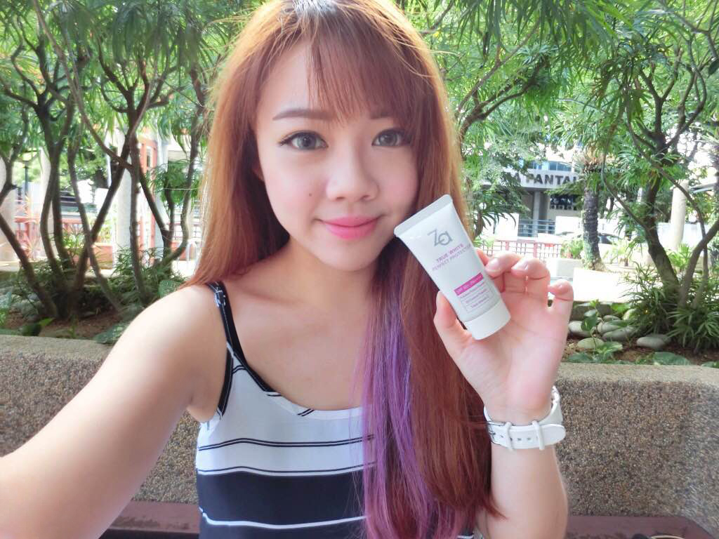 ZA TRUE WHITE PERFECT PROTECTOR SUNSCREEN - CARMEN LAYRYNN | MALAYSIA ...