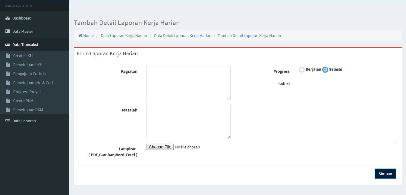 Aplikasi Monitoring dan Evaluasi Karyawan dengan Codeigneiter dan Admin ...