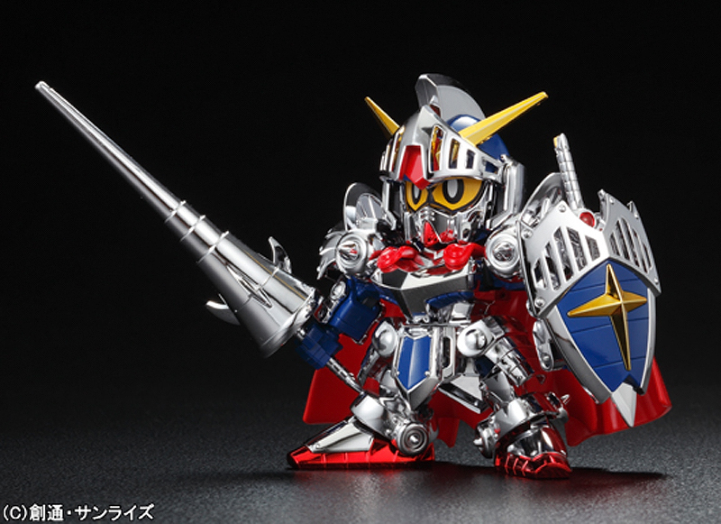 SD Legend BB Knight Gundam metallic coating ver. official images