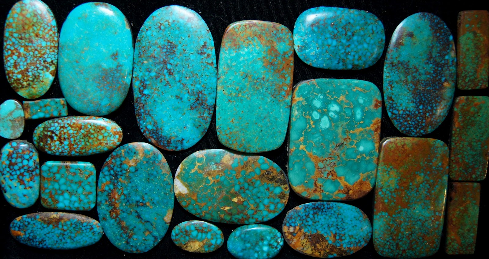 Greg Thorne: American Mined Turquoise Cut By Greg Thorne