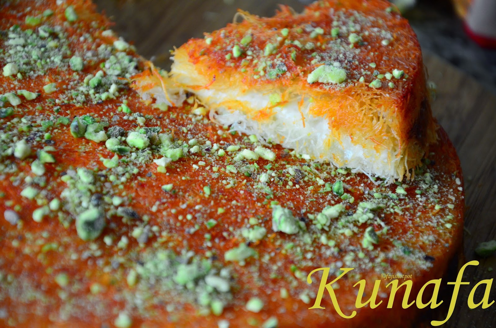 Faji's Hot Pot: Kunafa