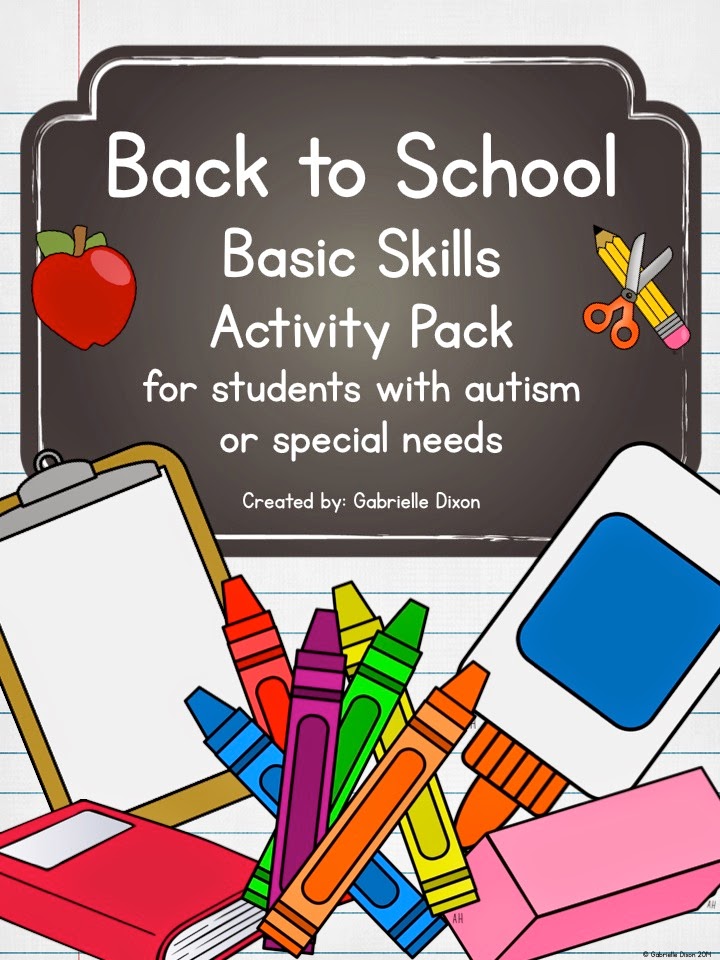 September Back to School Activities & Plans - Teaching Special Thinkers