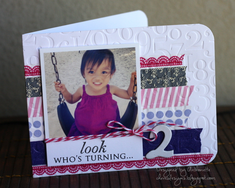 Chavez Designs: Look Who's Turning 2