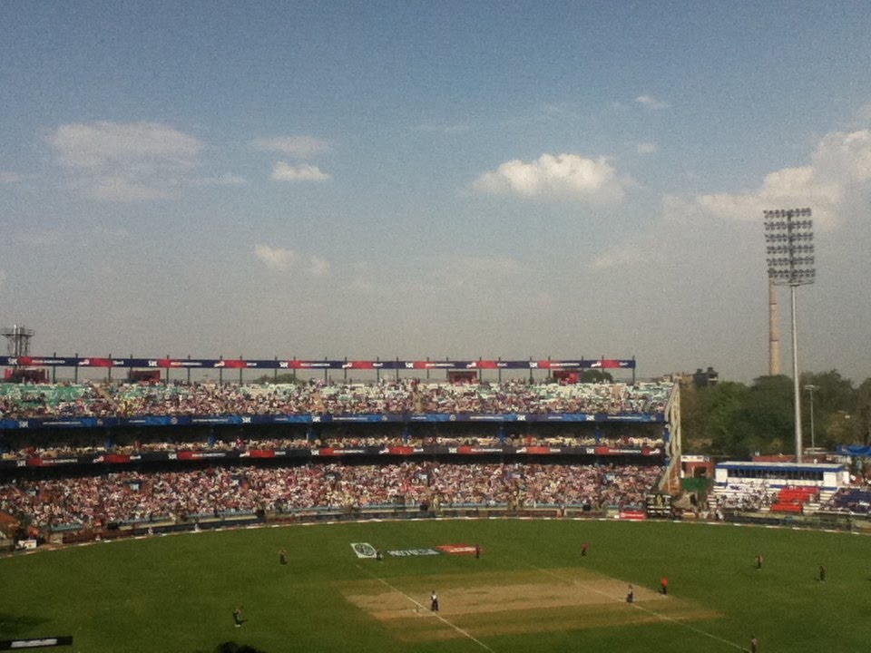 The Travelling Teacher: India - The first IPL game
