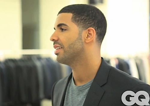 CLASSIC TZ: Drake Pose For The Photo Shoot