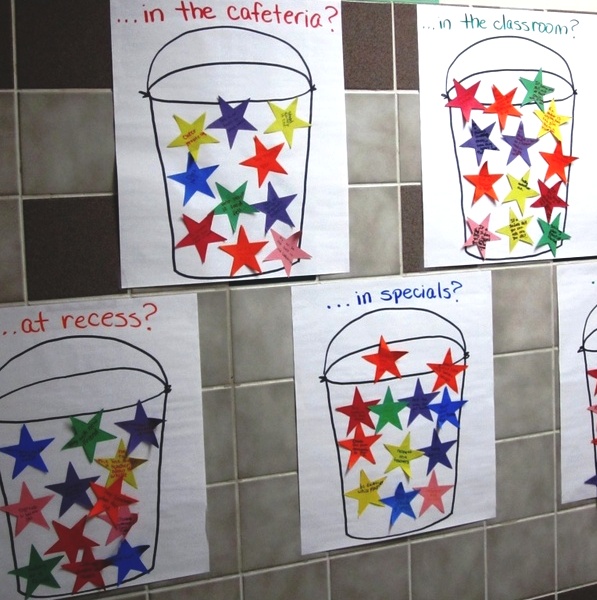 Write On Fourth Grade Back To School Bucket Filling Write On Fourth Grade Back To School Bucket Filling