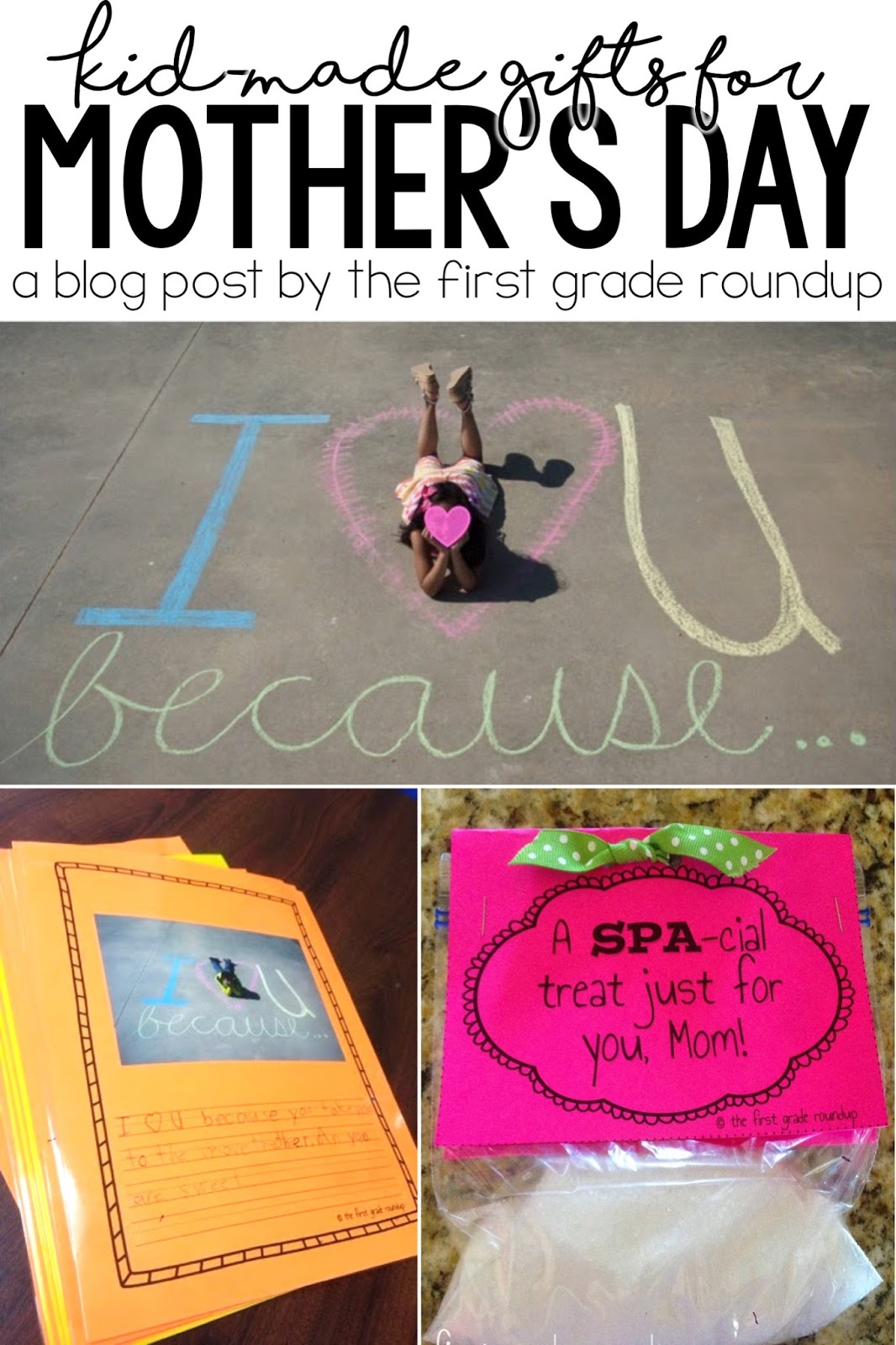 Mother's Day craft ideas for 1st grade kids - The First Grade Roundup