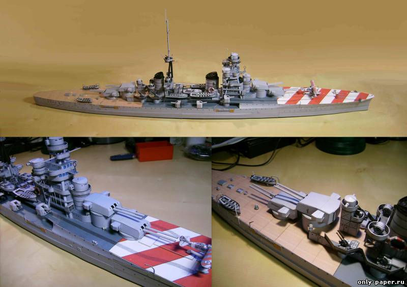 Paper Wargames: RN Zara Heavy Cruiser 1929-1941