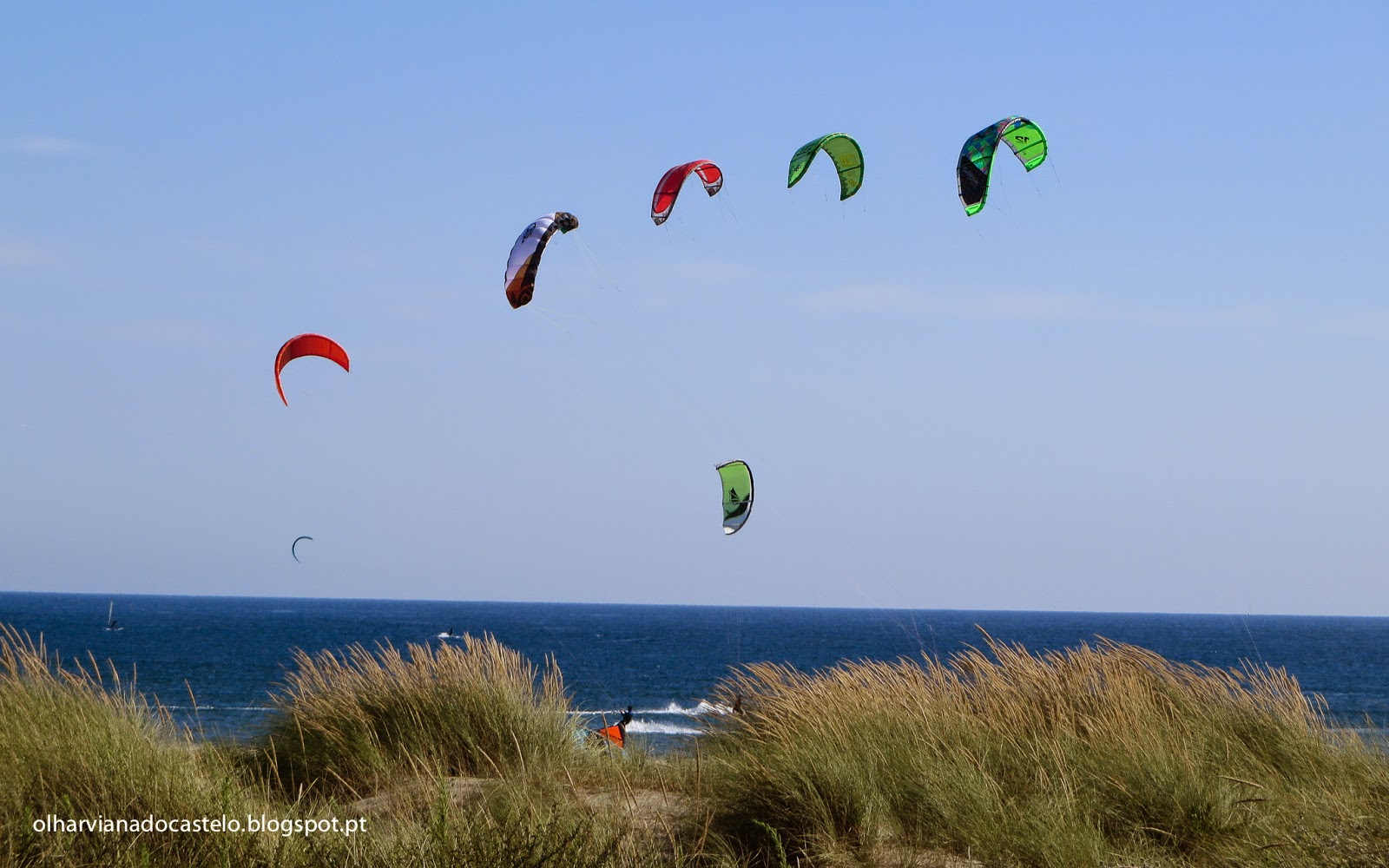 Praia do Cabedelo, ideal para a prática de desportos náuticos