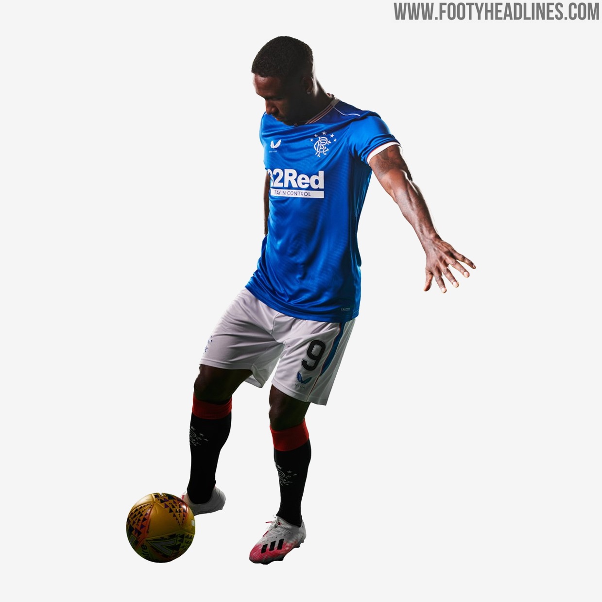 Castore Rangers 20-21 Home Kit Revealed - Footy Headlines