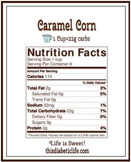 humofdelicious printables: Caramel Popcorn