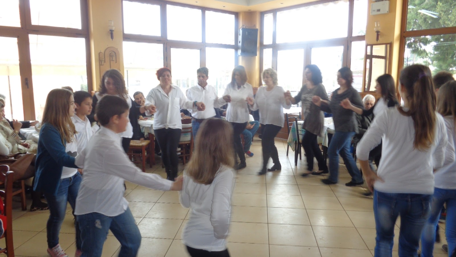 το Χορευτικο τμημα Λουτουφιου στις Εκδηλωσεις για τα Εγκαινια του Νεου ...