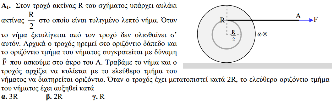 ΦΥΣΙΚΗ Γ΄ΛΥΚΕΙΟΥ: Θέματα δεύτερης ανάγνωσης στην κινηματική του στερεού ...