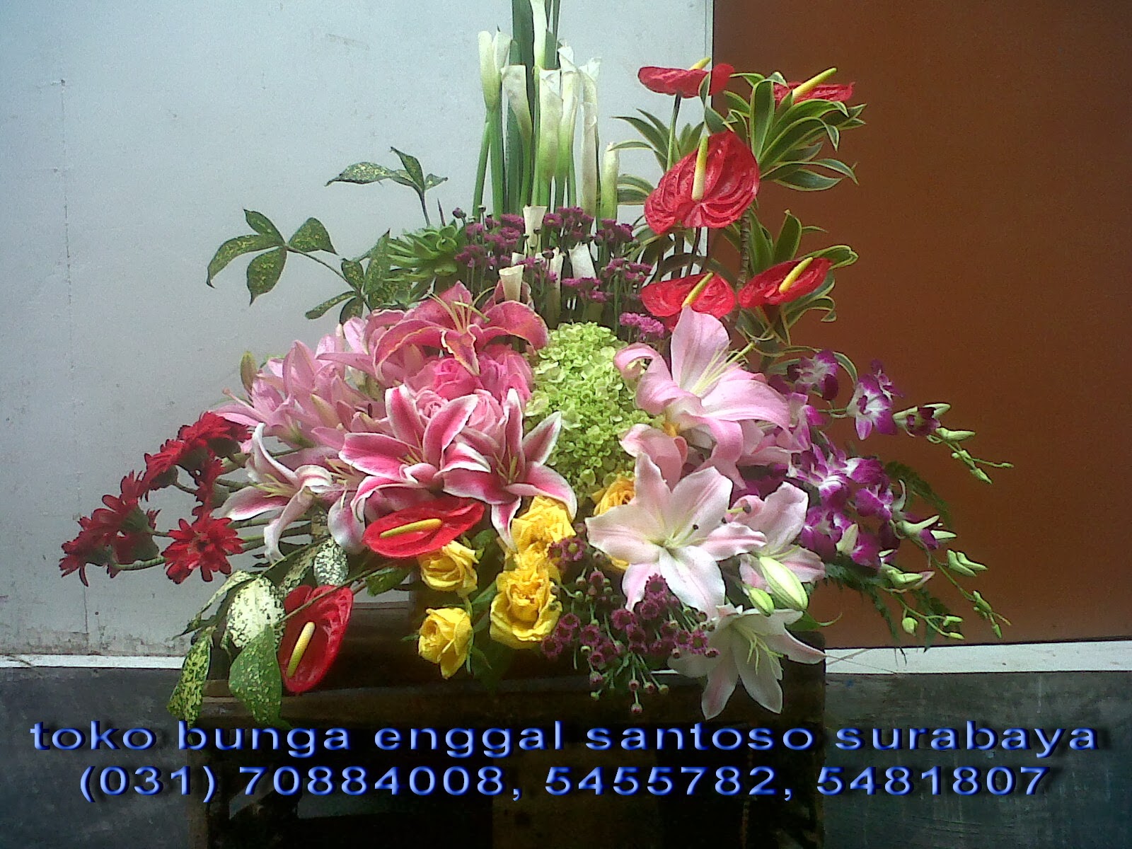 BUNGA MEJA | Toko Bunga E'S Florist Bangkalan