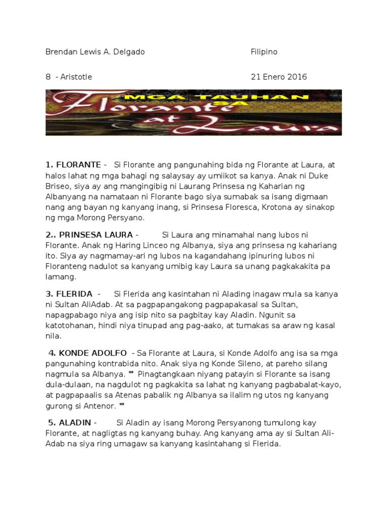 prinsesa floresca sa florante at laura - philippin news collections