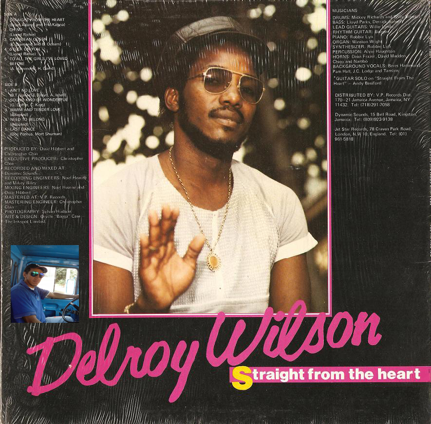 Disco Reggae Brasil: Delroy Wilson - Straight From The Heart