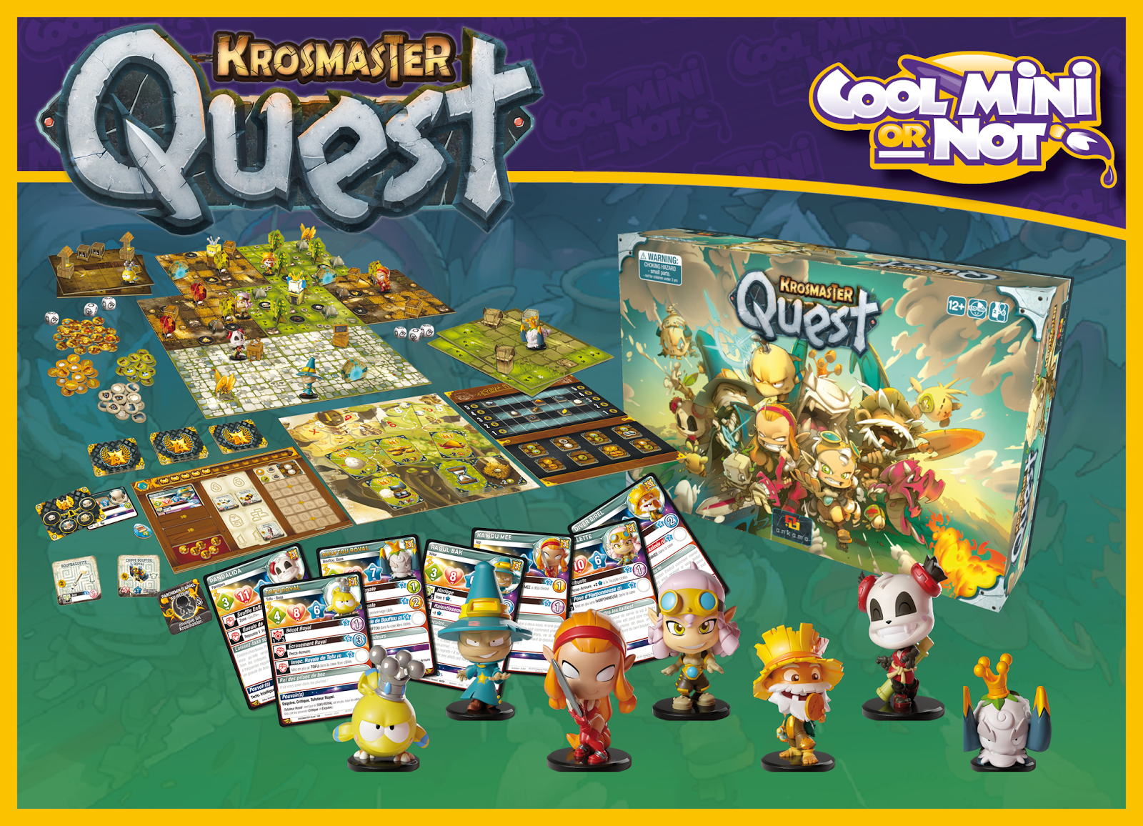 ACD Distribution Newsline: New from Cool Mini or Not! Krosmaster: Quest!