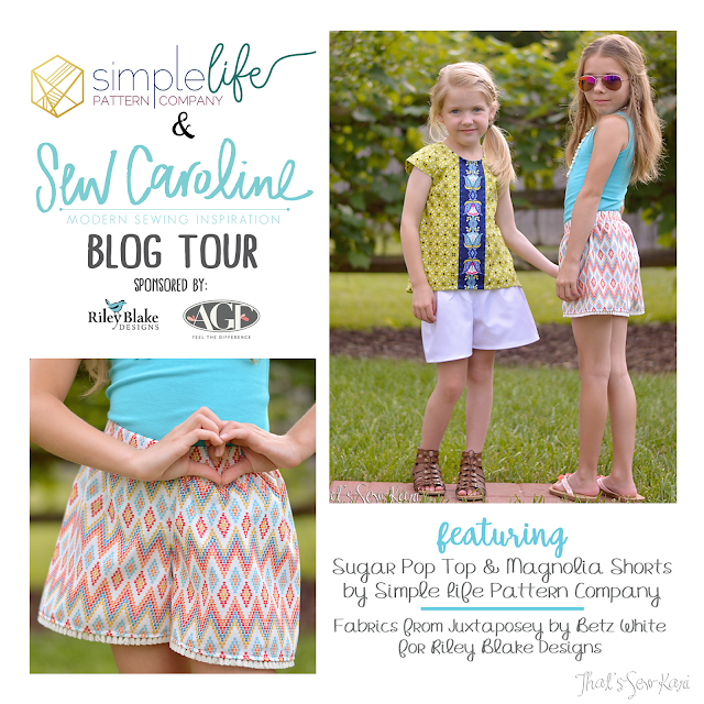 {Blog Tour} Simple Life Pattern Company & Sew Caroline | That's-Sew-Kari