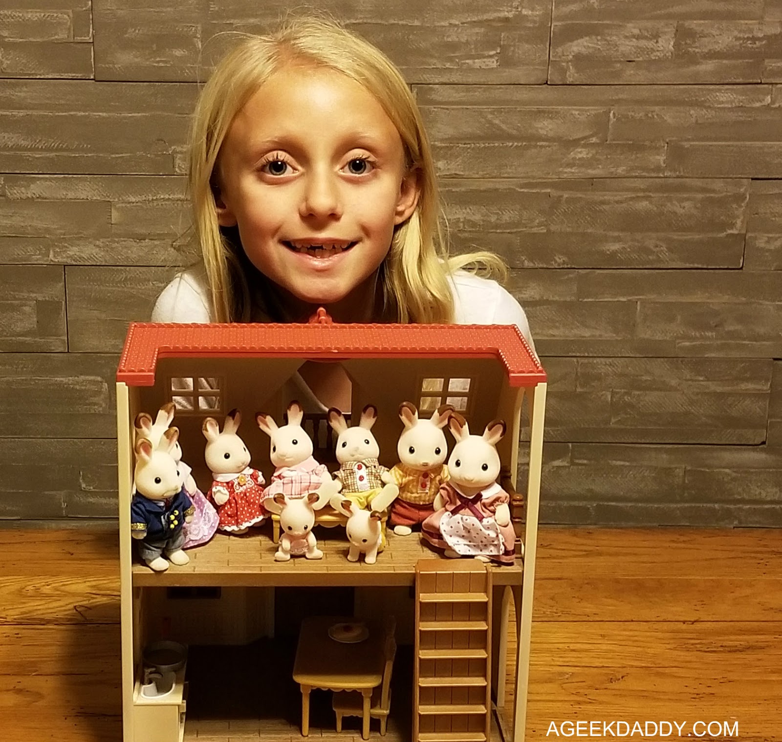 A GEEK DADDY: CALICO CRITTERS RED ROOF COZY COTTAGE