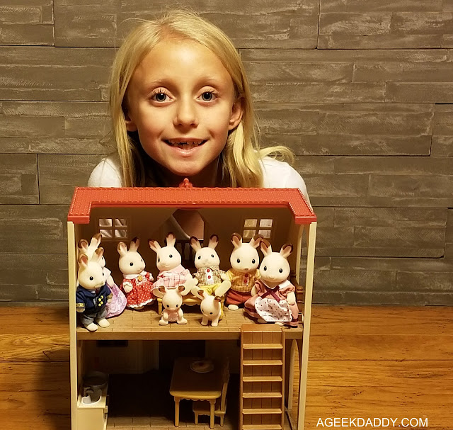 A GEEK DADDY: CALICO CRITTERS RED ROOF COZY COTTAGE