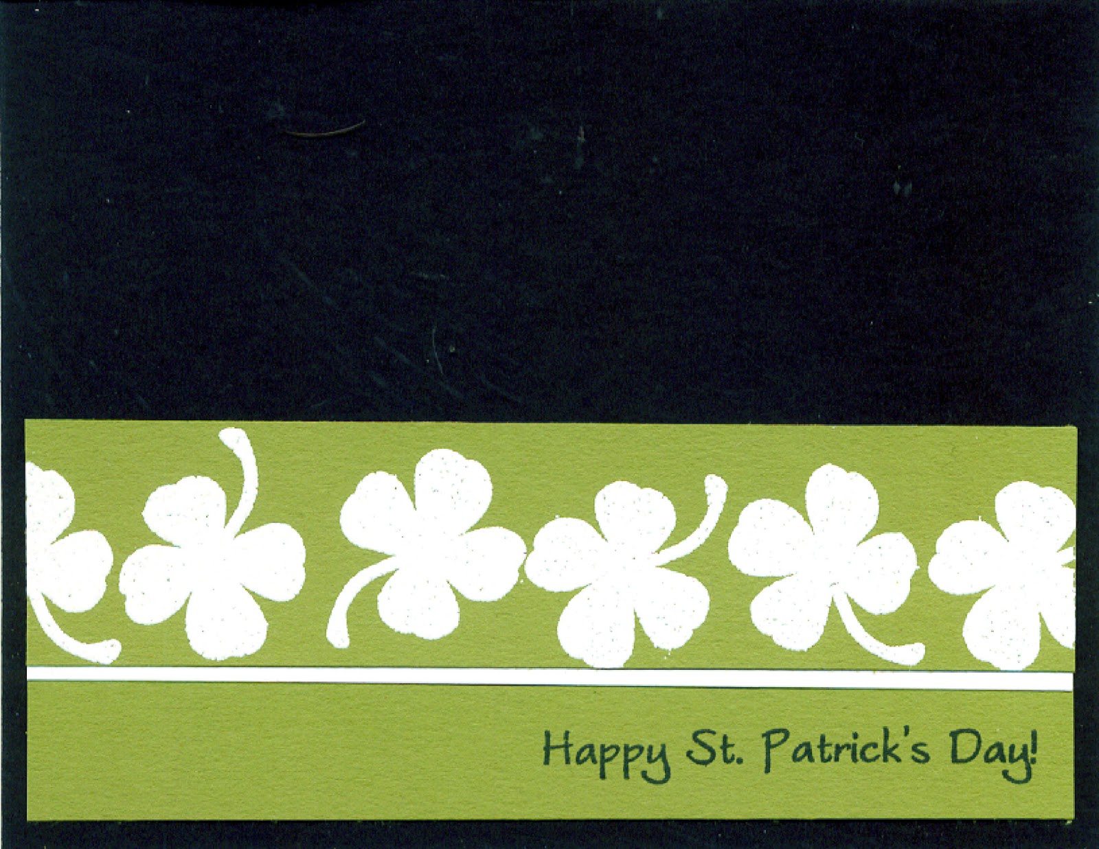 DRS Designs Rubber Stamps: Challenge #62 - Shamrocks/4 Leaf Clovers
