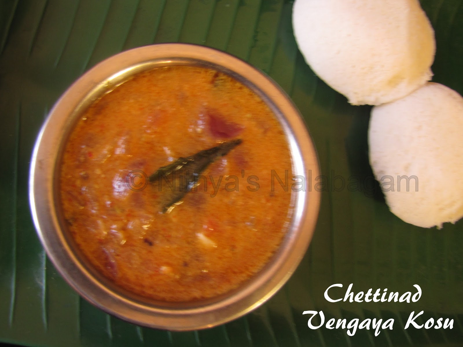 Chettinad Vengaya Kosu | Onion Kosu | Idli Side dish |Nithya's Nalabagam