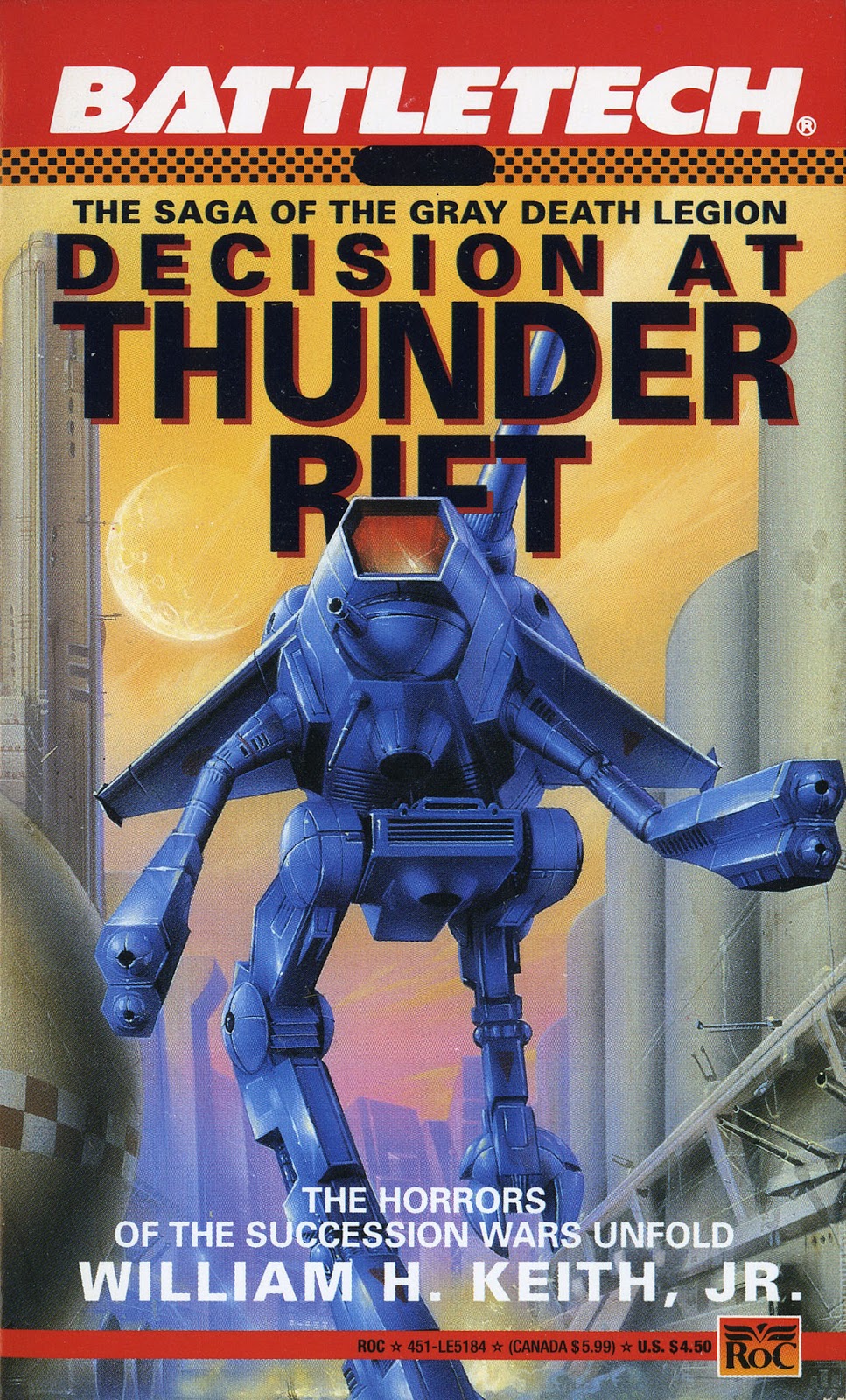 The Geeky Guide to Nearly Everything: [Books] Battletech: Decision at ...