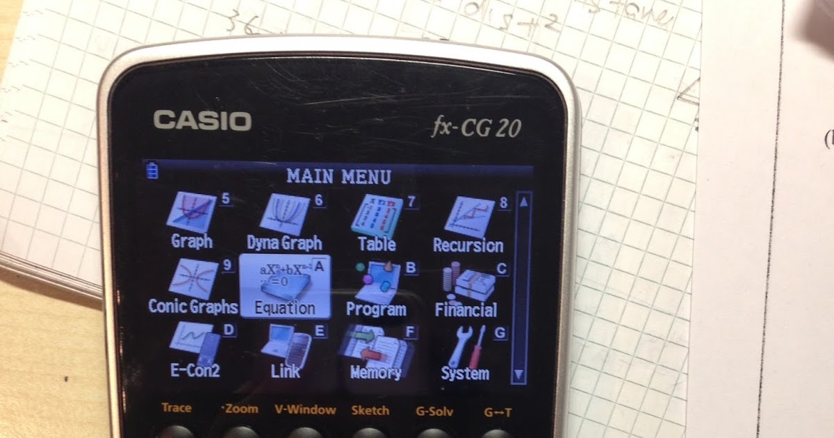 GCSE Edexcel Maths: How to solve a quadratic equation with your GDC