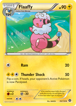 Flaaffy -- Steam Siege Pokemon Card Review | PrimetimePokemon's Blog