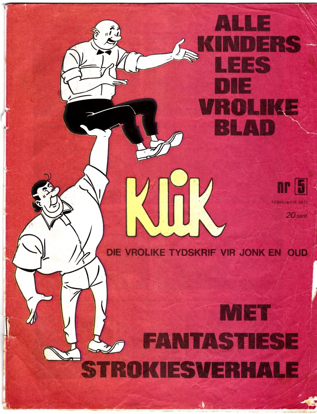 South African Comic Books Klik Magazine Series south-african-comic-books-klik-magazine-series