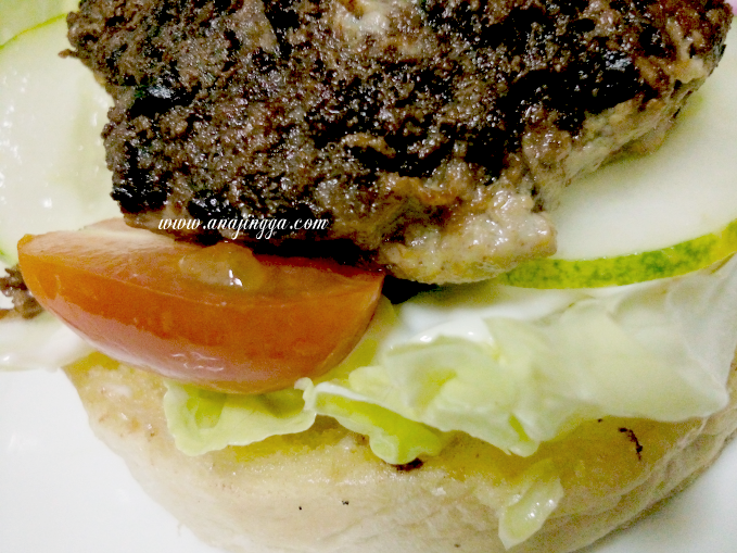 Cara buat homemade burger patty