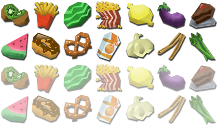Pig Out!: Food Sprites