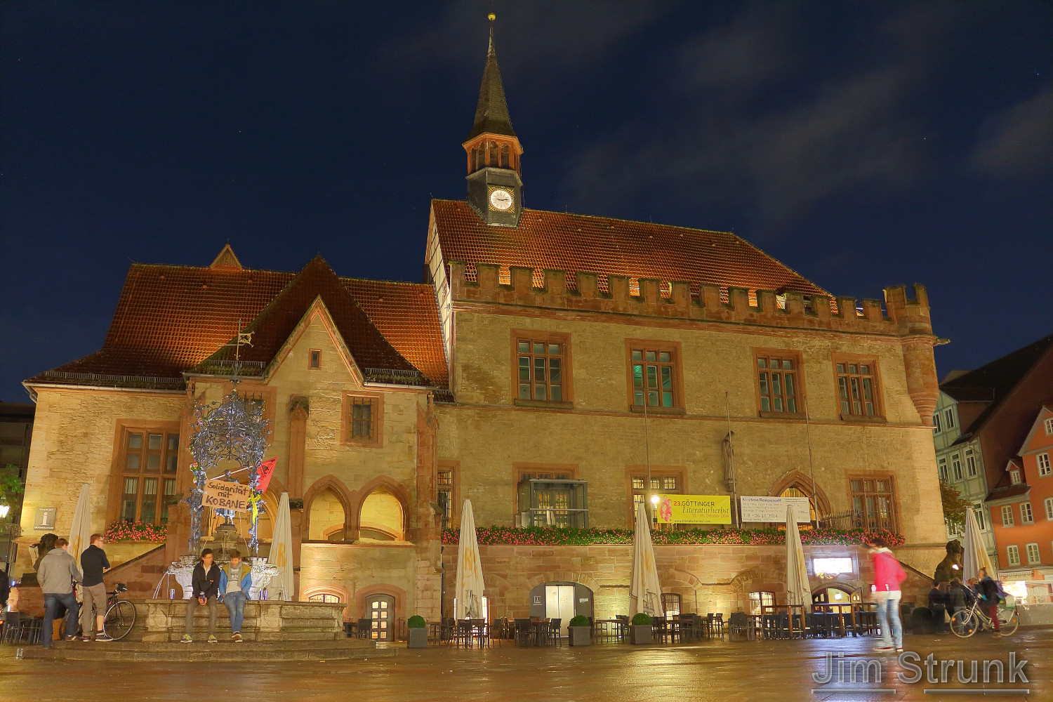 Jimi´s World: Abends in Göttingen: Das alte Rathaus / The old Twon Hall