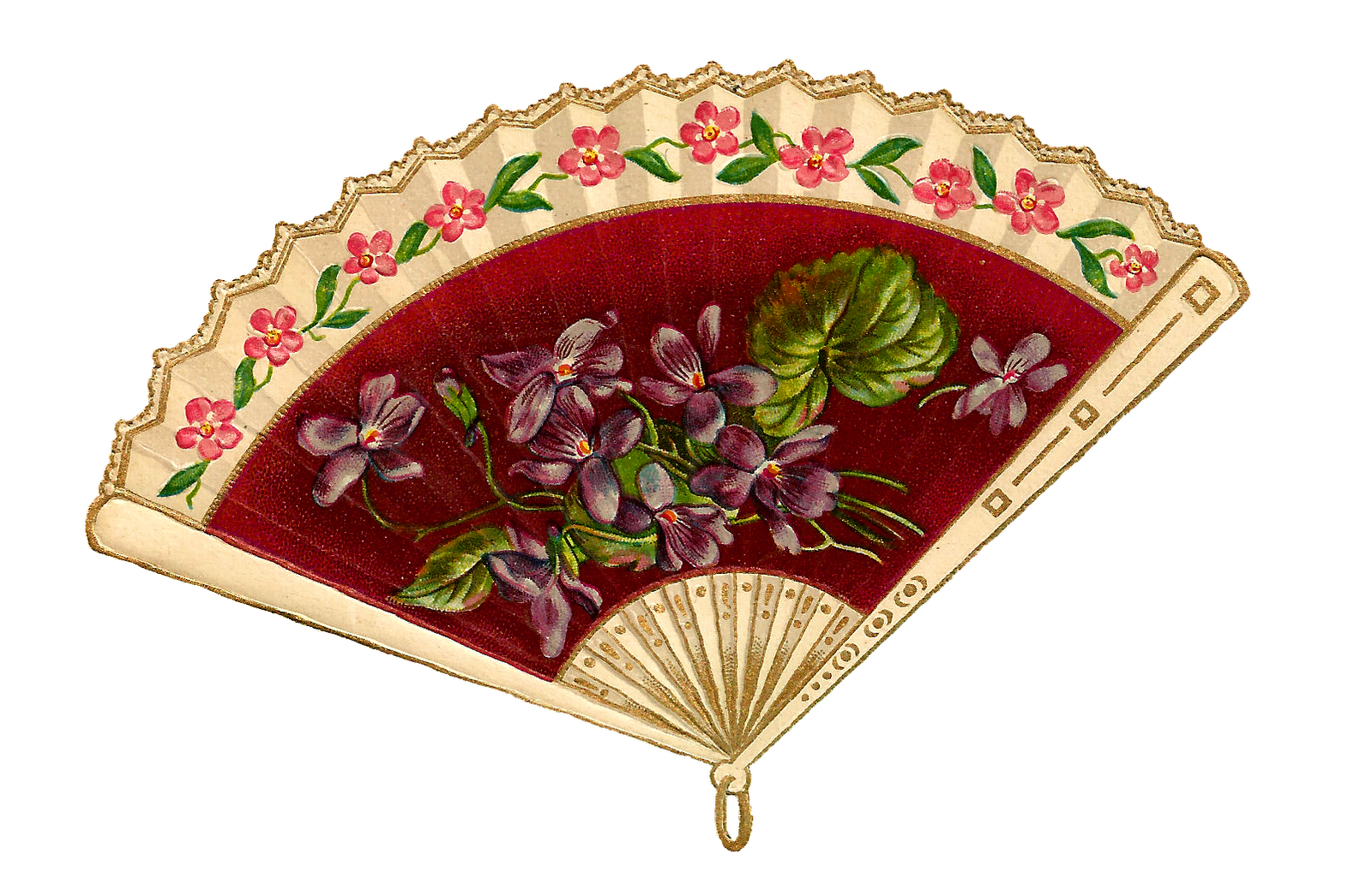 Vintage Fan Illustration