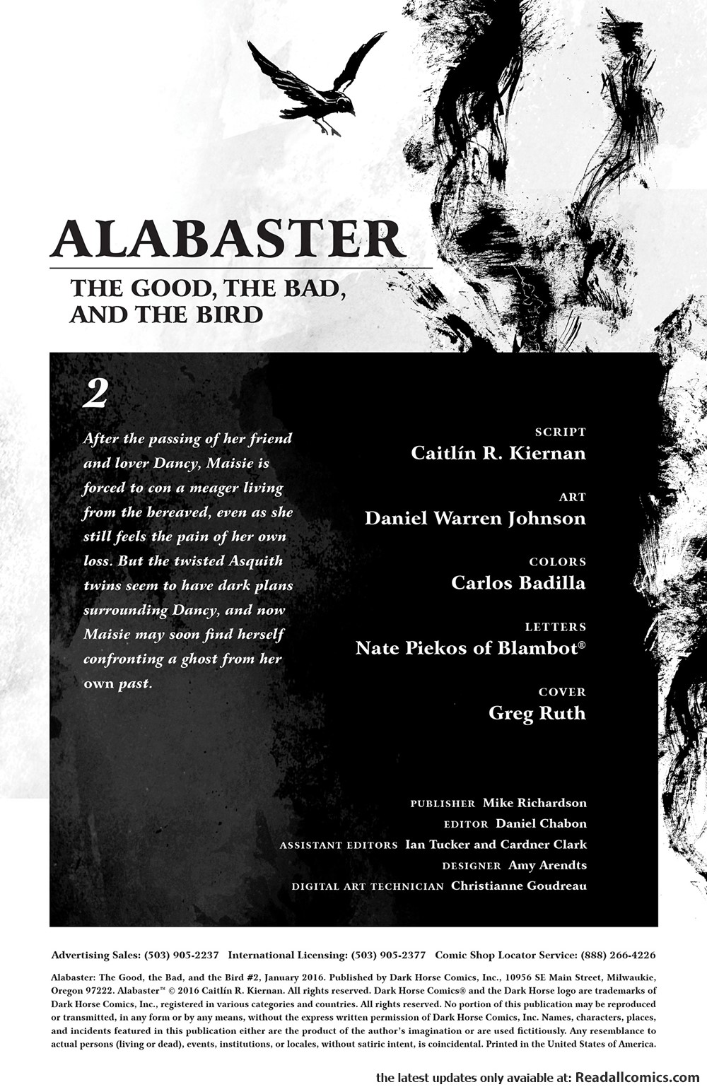 Alabaster The Good The Bad And The Bird 02 Of 05 2016 | Read Alabaster ...