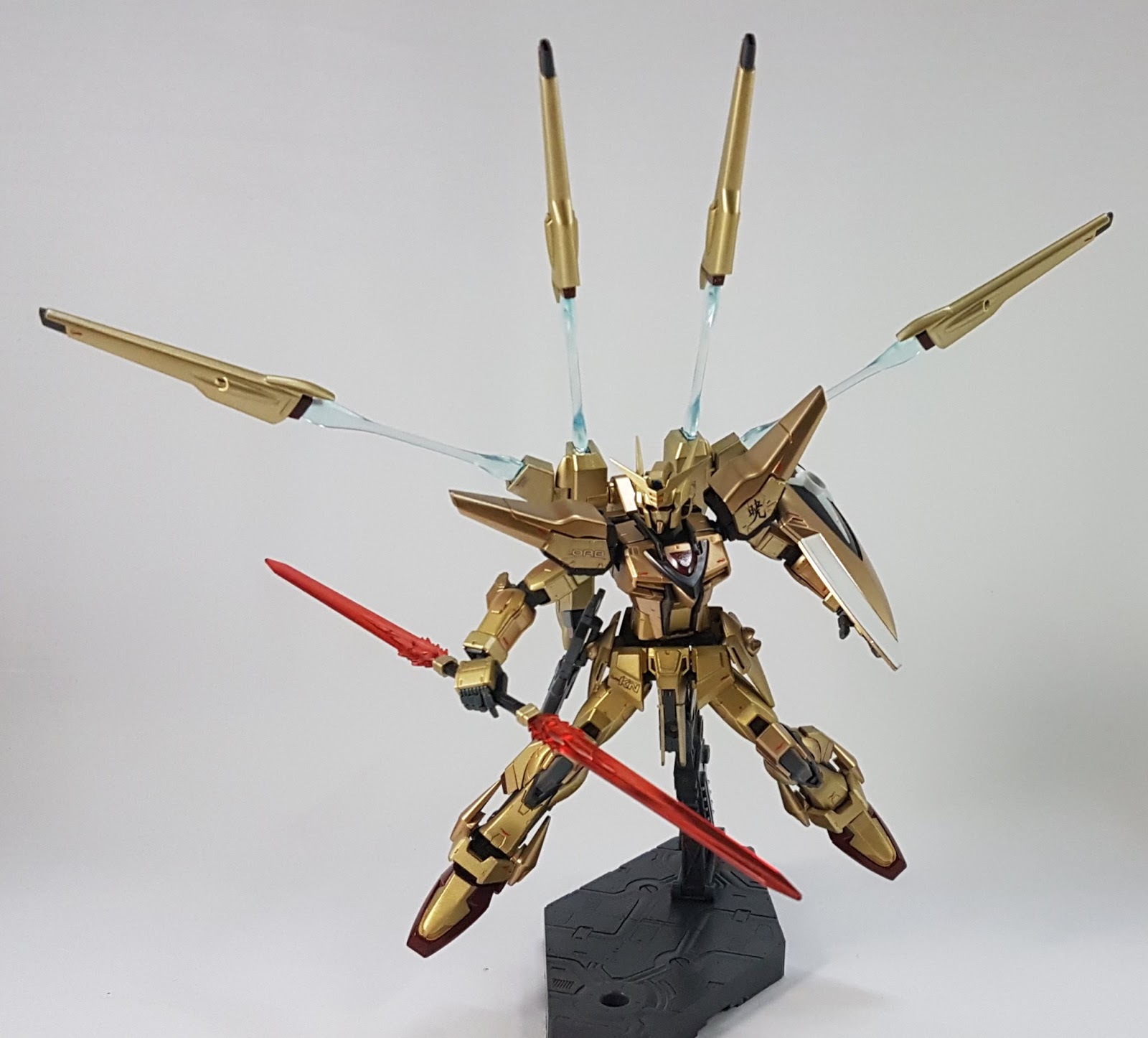 G Project: [Custom RG 1/144] ORB-01 Akatsuki Gundam