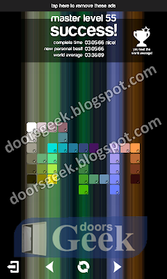 Blendoku [Master] Level 55 ~ Doors Geek