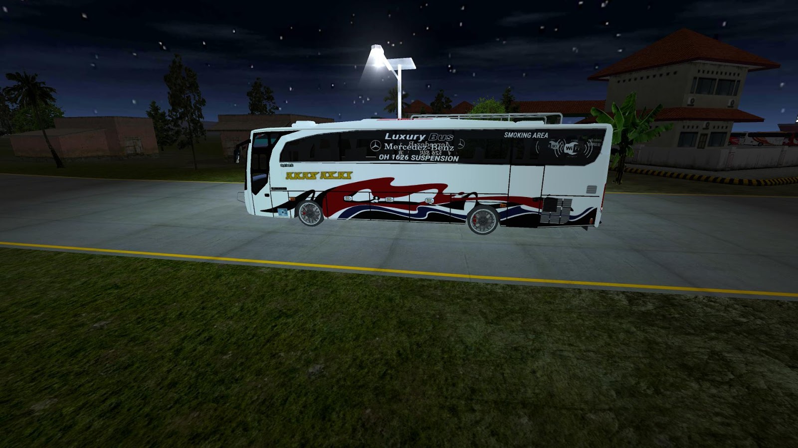 Livery Bus Akas Asri HD by Yoga BUSSID - Bagus ID