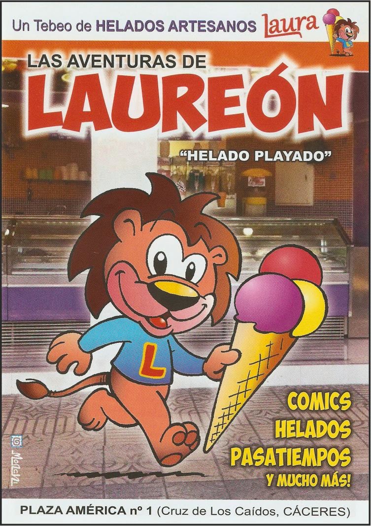 Mascoti Comics Blog: Comic Helados Artesanos LAURA