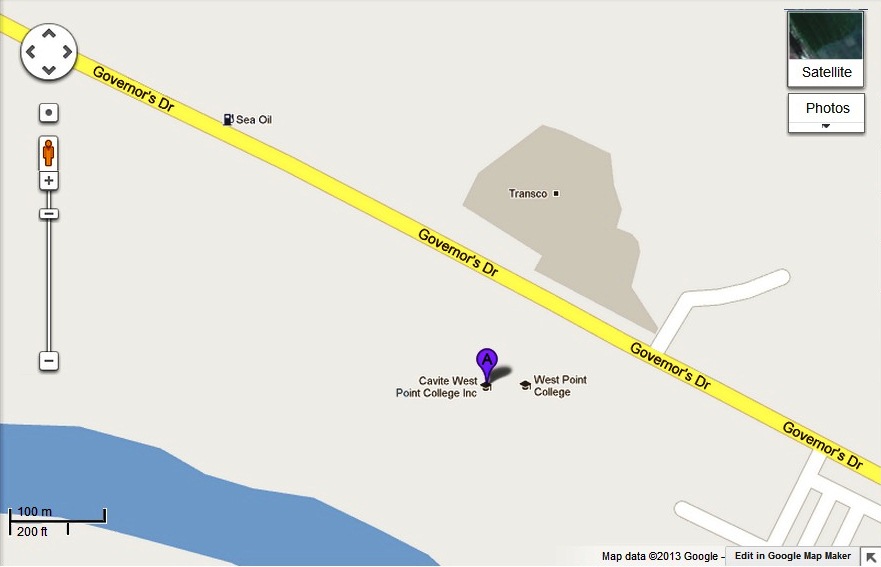 Cavite West Point College: WHERE TO FIND CAVITE WEST POINT COLLEGE