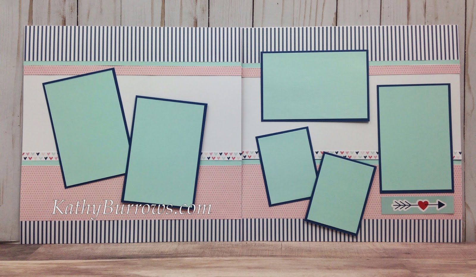 Snips, Snaps, and Scraps: Heart Happy Scrapbooking Kit Layouts