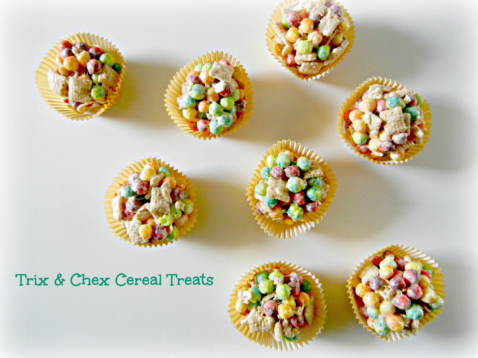 Sugar Swings! Serve Some: Trix and Chex Cereal Treats
