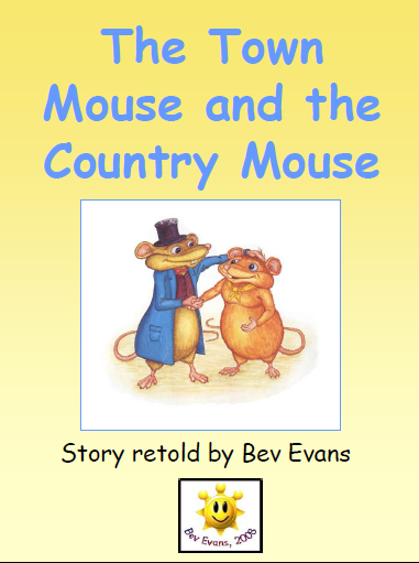 Literature for young learners: YEAR 3 READING "THE TOWN MOUSE AND THE ...