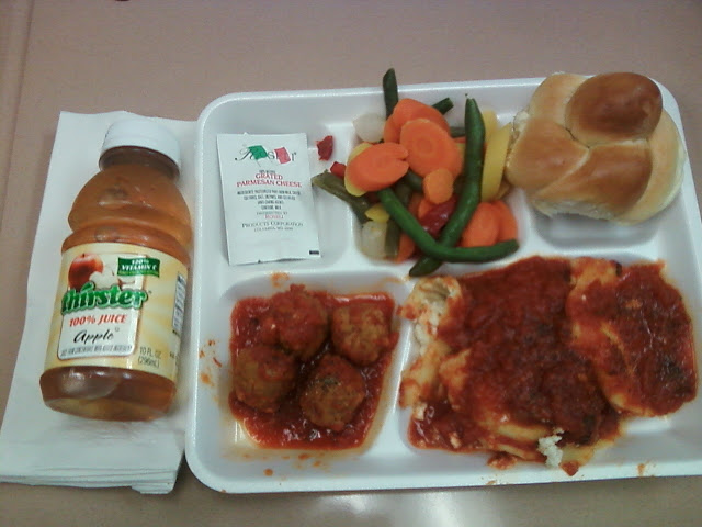 What's For School Lunch?: USA School Lunch - Cheese Ravioli