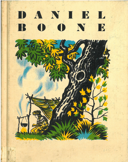 the Waterwall's Vintage Kid's Books: Daniel Boone