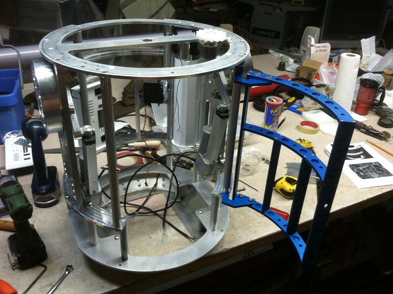 Pauls Second R2 D2 Build Modifying The Frame For The Com 8 Rear Door