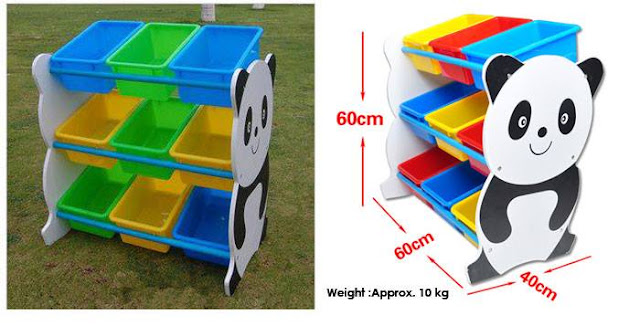 Little Hijjaz Wardrobe: GIRAFFE AND PANDA STORAGE RACK
