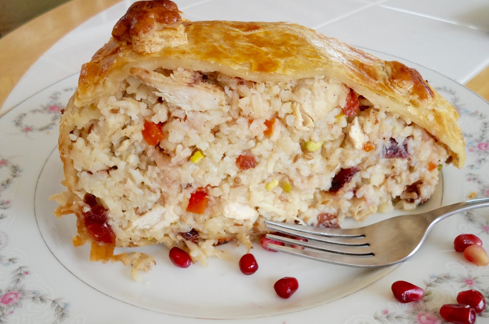 Persian Fruit Rice Cake