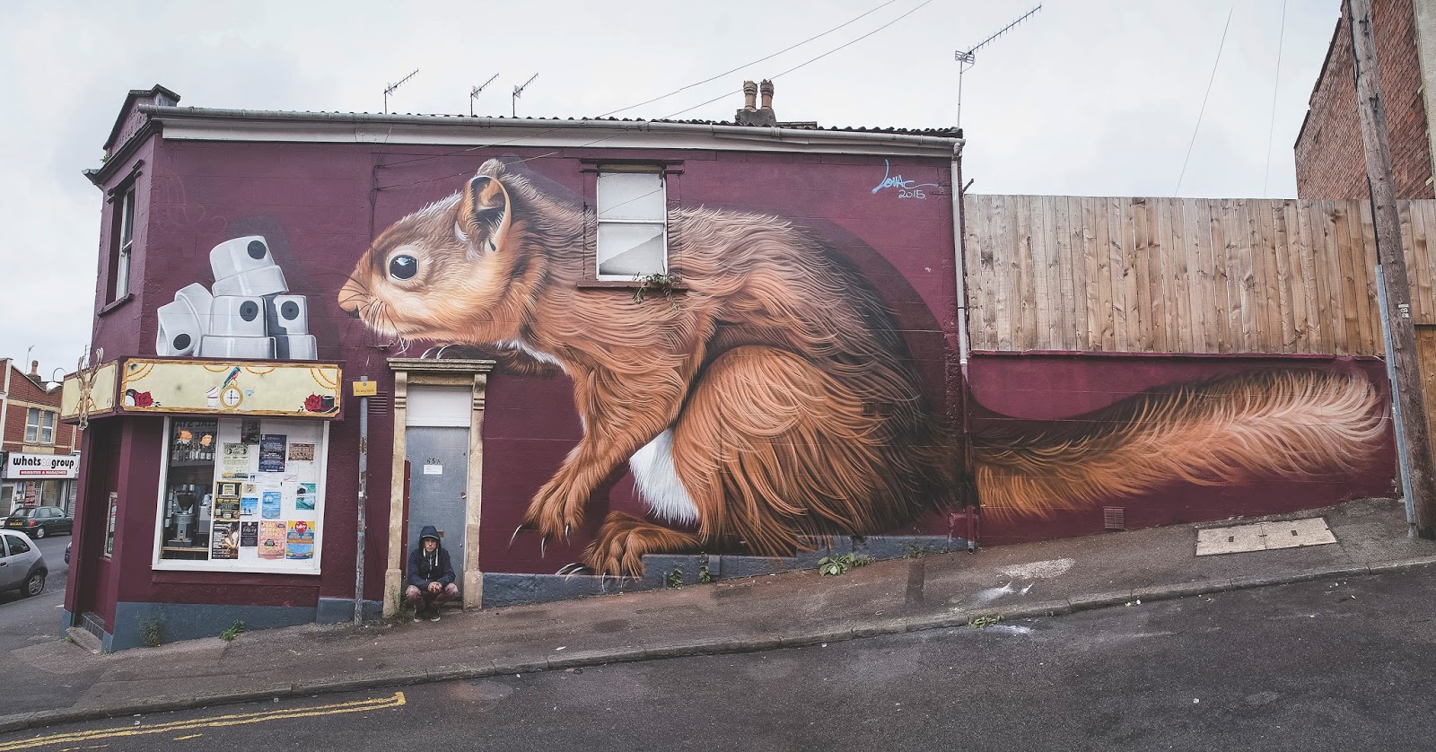 Squirrel Graffiti | Straatkunst